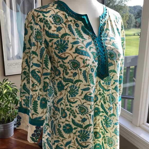 Westside | Tops | Westside V Neck Tunic Top Lightweight 0 Cotton | Poshmark